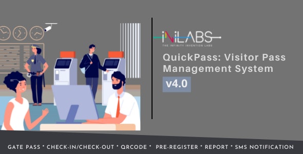 QuickPass v5.7 – Appointment Booking & Visitor Gate Pass System With Qr ...